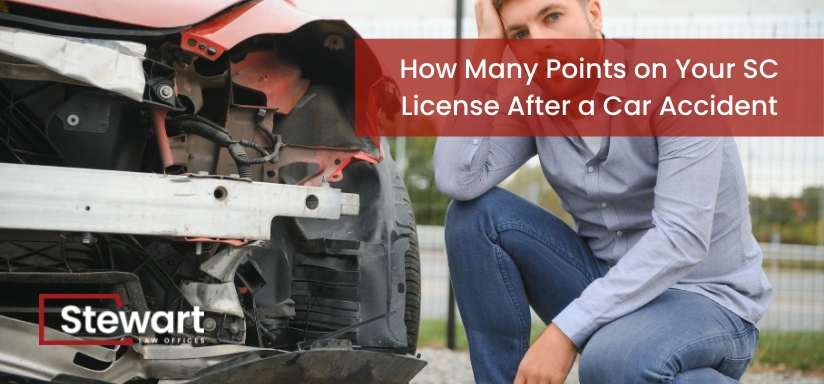 SC Driver’s License Points After a Car Accident